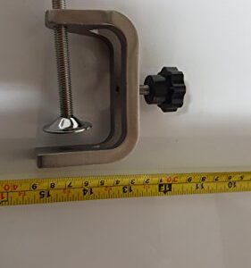 Beyondsupply-Lab Stainless Steel Table Desk Clamp Holder G-Clamp C-Clamp New