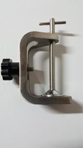 beyondsupply-lab stainless steel table desk clamp holder g-clamp c-clamp new