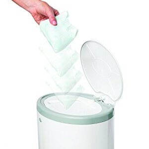 Dekor Plus Diaper Pail Refills|2 Count|Most Economical Refill System|Quick & Easy to Replace|No Preset Bag Size–Use Only What You Need|Exclusive End-of-Liner Marking|Baby Powder Scent Package may vary