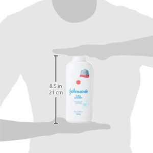 Johnson's Baby Powder Regular 500gr / 17.6oz (Pack of 2)