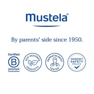 Mustela-Baby Diaper Rash Cream 123 - Skin Protectant with Zinc Oxide - Fragrance Free & Paraben Free - with 98% Natural Ingredients - 3.8 Oz, White