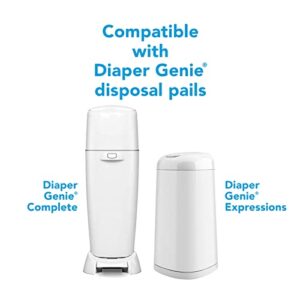 Amazon Brand - Mama Bear Diaper Pail Refills for Diaper Genie Pails, 1080 Count (4 Packs of 270 Count)