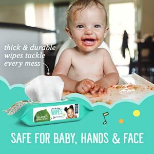 Seventh Generation Baby Wipes Sensitive Protection with Snap Seal Diaper Wipes 768 Count