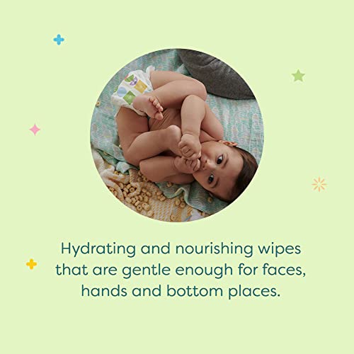 Babyganics Unscented Diaper Wipes, 800 Count, (10 Packs of 80), Non-Allergenic and formulated with Plant Derived Ingredients