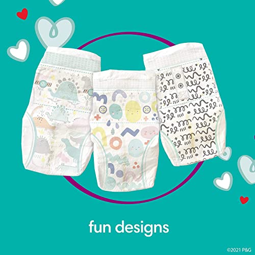 Diapers Size 6, 104 Count - Pampers Pull On Cruisers 360° Fit Disposable Baby Diapers with Stretchy Waistband, (Packaging & Prints May Vary)