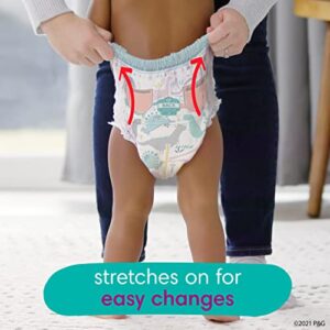 Diapers Size 6, 104 Count - Pampers Pull On Cruisers 360° Fit Disposable Baby Diapers with Stretchy Waistband, (Packaging & Prints May Vary)