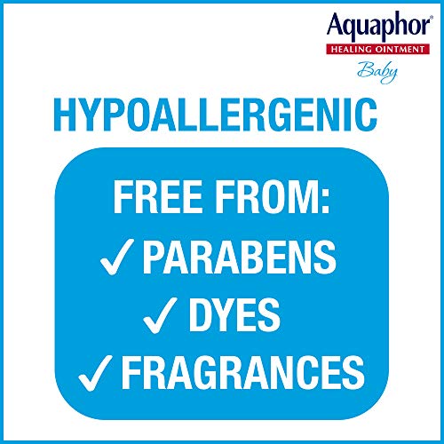 Aquaphor Baby Skin Care Set - Fragrance Free, Prevents, Soothes and Treats Diaper Rash - Includes 14 oz. Jar of Advanced Healing Ointment & 3.5 oz Tube of Diaper Rash Cream