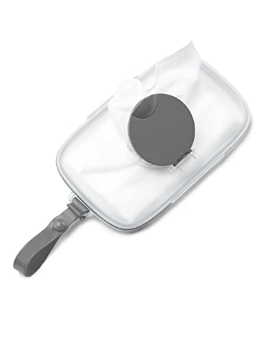 Skip Hop On-The-Go Wipes Dispenser, Grab & Go, Grey