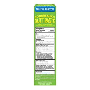 Boudreaux's Butt Paste with Natural* Aloe Diaper Rash Cream, Ointment for Baby, 4 oz Tube