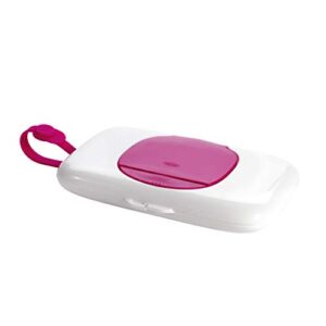 oxo tot on-the-go wipes dispenser, pink