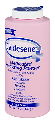 Caldesene Medicated Protecting Powder, Cornstarch & Zinc Oxide, Talc Free, 5oz