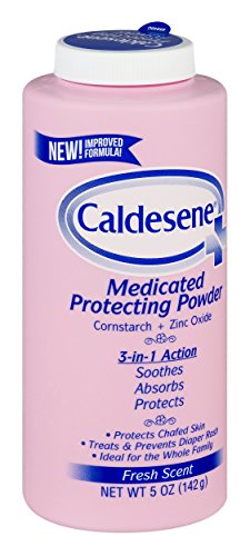 Caldesene Medicated Protecting Powder, Cornstarch & Zinc Oxide, Talc Free, 5oz