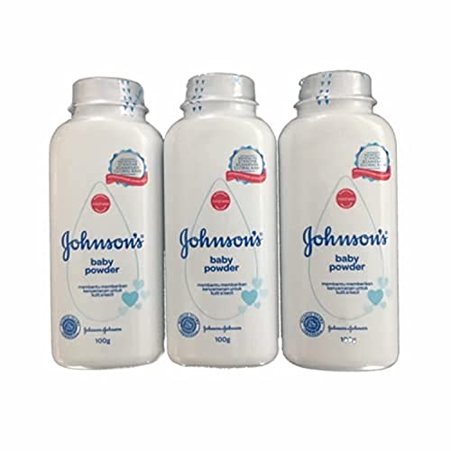 J&J Baby Powder 100G (3.5 OZ.) 3/PK