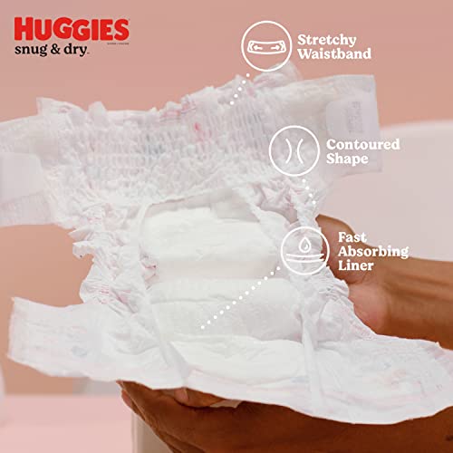 Huggies Snug & Dry Diapers, Size 1