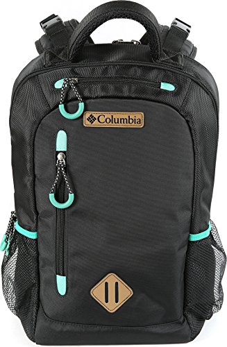 Columbia Carson Pass Backpack Diaper Bag - Black Large Diaper Bag with Multiple Organizer Pockets and Thermal Bottle Pocket with Therma-Flect Radiant Barrier