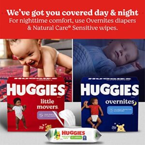 Huggies Little Movers Baby Diapers Size 5 (27+ lbs), 60 Count (Pack of 2)