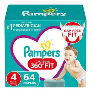 pampers cruisers 360 diapers size 4 64 count