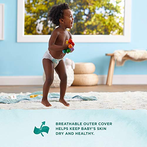 Amazon Brand - Mama Bear Gentle Touch Diapers, Hypoallergenic, Size 4, 148 Count (4 packs of 37)