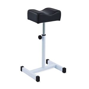 co-z pedicure foot rest, cushioned adjustable foot stool and pedicure chair stand, manipedi equipment for nail salons homes and portable pedicure stations, salon stool for pro pedicures massage tattoo