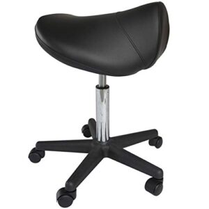 weiyv- chairs,swivel chairs, work chair rotate saddle chair lifting master stool with roller home beauty haircut tattoo artist work stool salon stool massage stool fashion choice