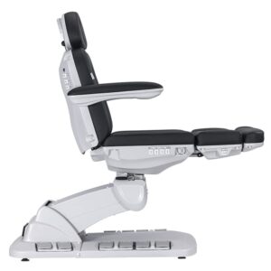 SPA SOURCE | PEDALI | Swivel 4 Motor Facial Bed | Medical Grade | Electric Powered Exam Table | Facial Chair | Exam Chair Table | Hydraulic Treatment Chair | Equipment 2246EB | Rotation | (Black)