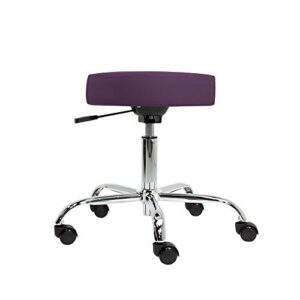 earthlite pneumatic rolling stool – commercial grade, adjustable, cfc-free, no leaking – spa, massage & medical chair