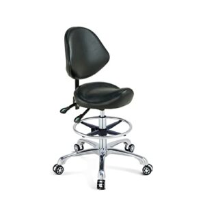 kastele kastele ergonomic saddle stool swivel rolling saddle chair hydraulic adjustable stool with with backrest