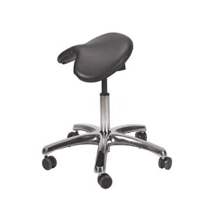 Jobri BetterPosture Saddle Chair –Multifunctional Ergonomic Back Posture Stool with Tilting Seat – Reduce Pressure on Lower Back and Improve Posture While Sitting