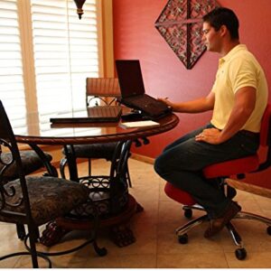 BetterPosture Jazzy Kneeling Chair – Multifunctional Ergonomic Posture Kneeling Chair Helps Reduce Back and Neck Strain