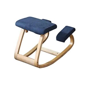 orthopedic kneeling stool, ergonomic rocking kneeling chair for back support upright posture stool for home office