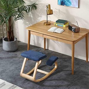 Orthopedic Kneeling Stool, Ergonomic Rocking Kneeling Chair for Back Support Upright Posture Stool for Home Office