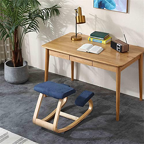 Orthopedic Kneeling Stool, Ergonomic Rocking Kneeling Chair for Back Support Upright Posture Stool for Home Office