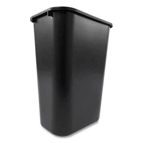 Hefty Touch-Lid 13.3-Gallon Trash Can, Black, Holds 13.3 Gallons and 50 Liters