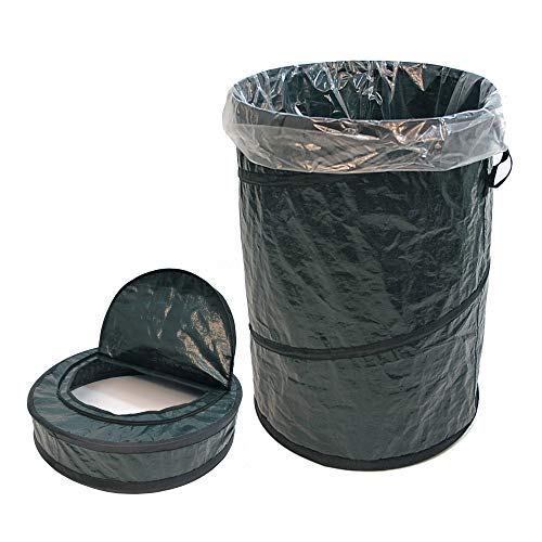 Redmon Green Culture Campers Choice Pop Up Trash Container, 18x25