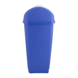 Axentia Testrut 235686 Swing Lid Bin 50 L Blue