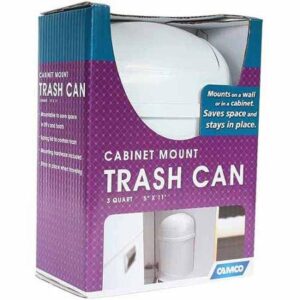 camco wall mount trash can