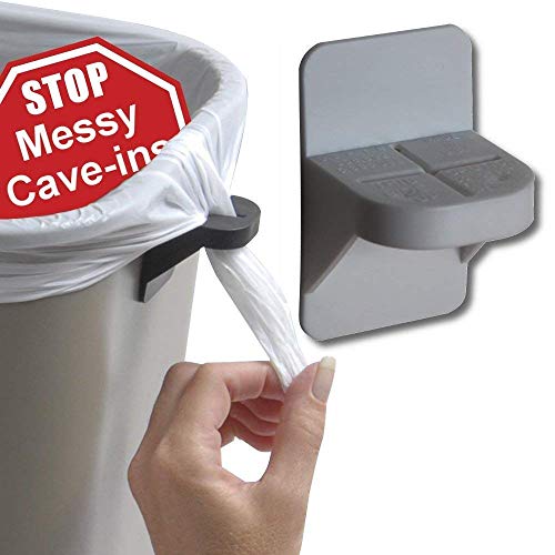 PlasticMill Trash Bags Cinch, White, 6 Pack, To Hold Garbage Bags In Place.May not be compatible with some Garbage Can drawers or compacters.