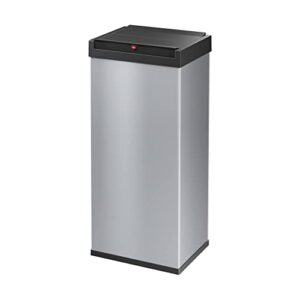 hailo big box 50 swing waste bin, silver