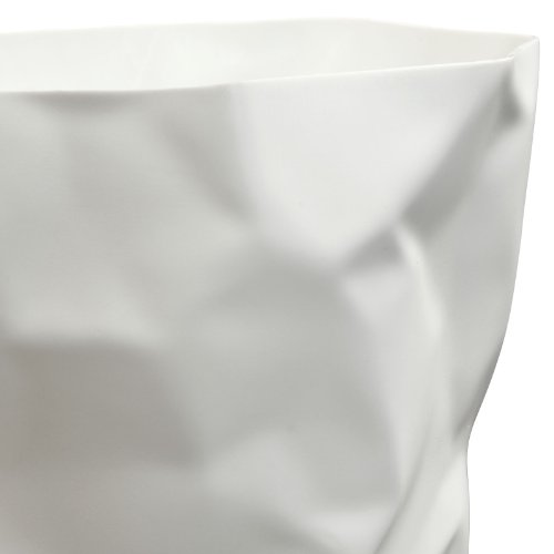 Modway Lava Trash Bin in White