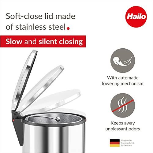 Hailo 0530-010 Pure L, Stainless Steel, Edelstahl