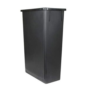 update international space saver trash can, black 23 gallons