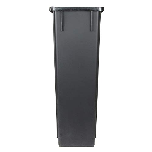 Update International Space Saver Trash Can, Black 23 Gallons