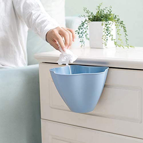 ekqw015l [Kitchen Trash Bin Kitchen Cabinet Drawer Door Hanging Rubbish Trash Can Waste Bin Sundries Holder Mini Wastebasket Hotel Restaurant Cafe Garbage Bin Kitchen Office Supplies Grey