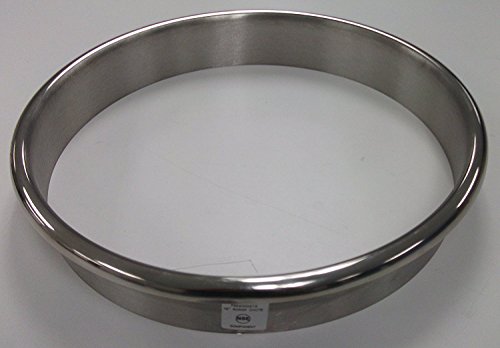 Kason Polished Stainless Steel 10" x 2" Trash Grommet