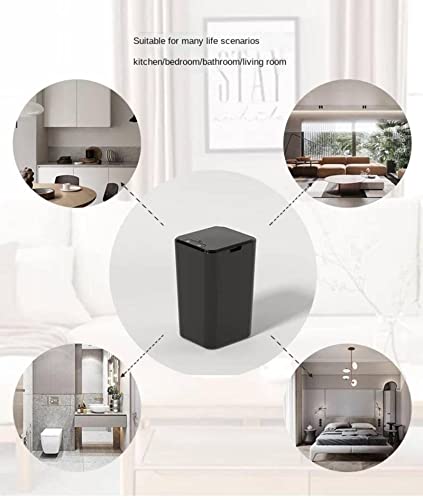 Intelligent Sensor Trash Can with Automatic Flip Cover Household Classification Kitchen Living Room Car Trash Can 12L