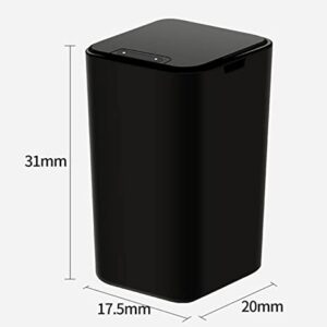 Intelligent Sensor Trash Can with Automatic Flip Cover Household Classification Kitchen Living Room Car Trash Can 12L