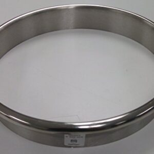 Kason Polished Stainless Steel 12" x 2" Trash Grommet