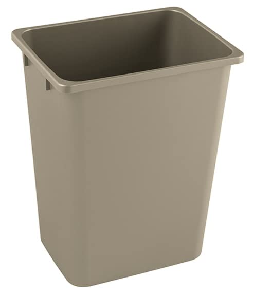 RICHELIEU 36 Qt. Replacement Waste Bin for Cabinet Recycling Pull Out Trash Organizer (Champagne)