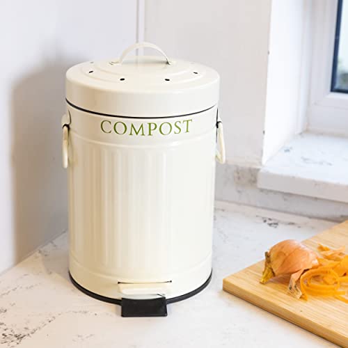 Kitchen Craft 3 L Compost Pedal Bin