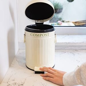 Kitchen Craft 3 L Compost Pedal Bin